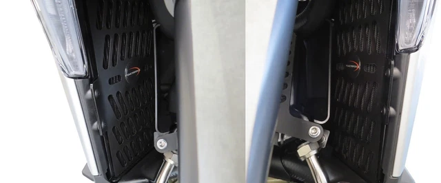 GRILLES RADIATEUR NOIR Mat POWERBRONZE Ducati MULTISTRADA V4 EUR 74,75 ...