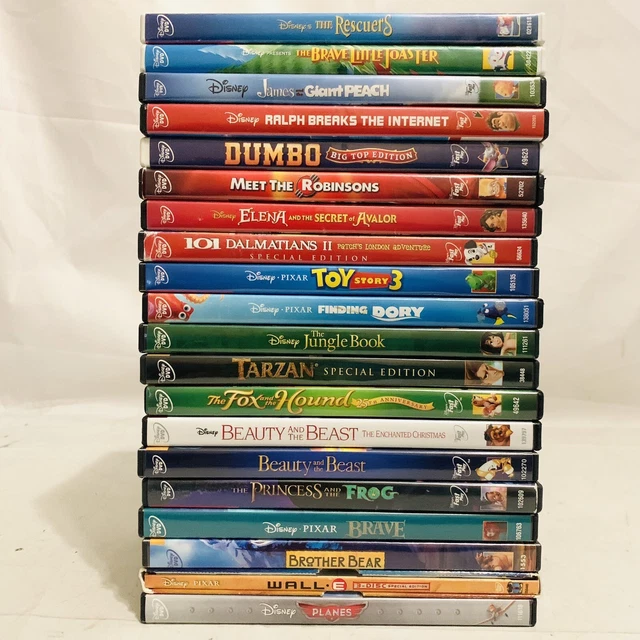 (20) ALL WALT Disney Pixar DVD Movie Lot, Animated Cartoon Family Kids Children £32.13 - PicClick UK