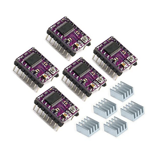 5 PCS STEPSTICK Module 4-layer Motor Drivers Motor Drivers 3D Printer £ ...