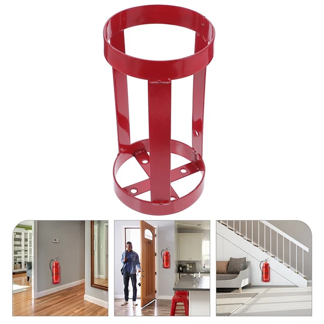 FIRE EXTINGUISHER BRACKET Fire Extinguisher Wall Mount Rack for Home ...
