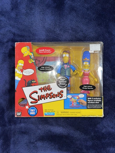 PLAYMATES WOS THE Simpsons High School Prom Environment Homer and Marge ...