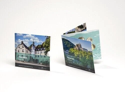 COFFRET BU SET LUXEMBOURG 2022 VIANDEN - FLAG EUR 49,00 - PicClick FR