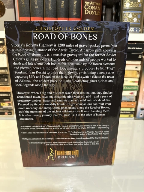 THUNDERSTORM BOOKS ROAD of Bones Christopher golden signiert nummeriert ...