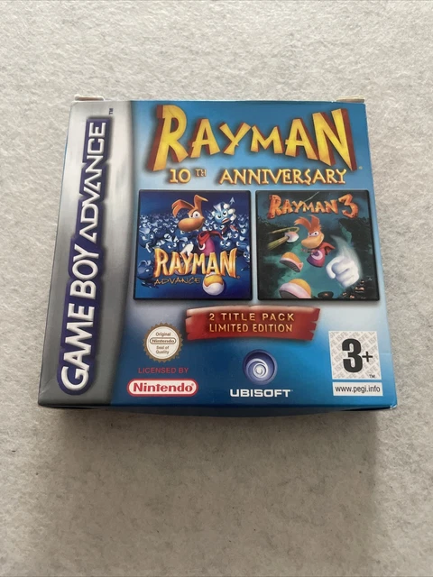 RAYMAN 10TH ANNIVERSARY Jeu Nintendo Game Boy Advance Complet FAH TBE ...