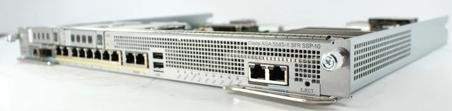 CISCO ASA 5585-X IPS SSP-10 Firewall Module 6GB RAM 2x 64MB HDDs $525. ...