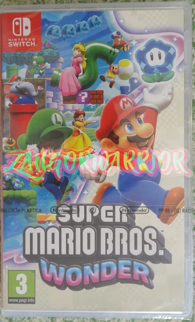 SUPER MARIO BROS. Wonder + 2-Sided Poster (Switch) [BRAND NEW & FACTORY ...