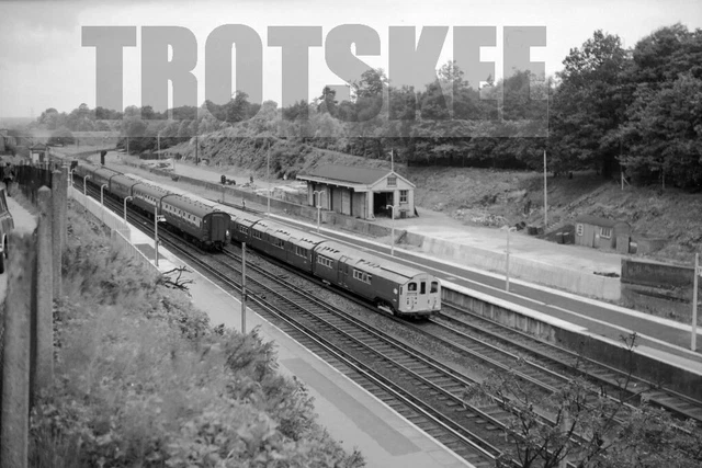 LARGER NEGATIVE BR British Railways Electric EMU Class 486 037 c1966 £ ...