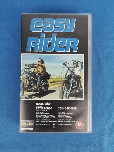 EASY RIDER MOVIE Widescreen on VHS Fonda / Hopper / Nicholson cert 18 £ ...