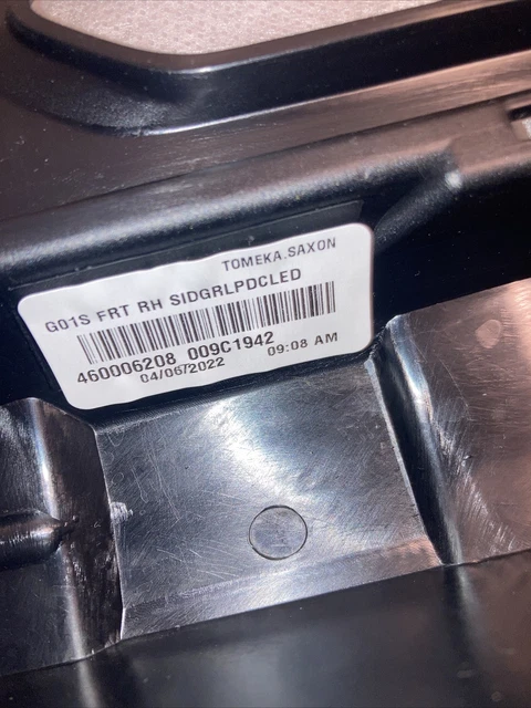 GRILLE LATÉR.OUVERTE R avec PDC BMW OEM 51117420872 7420872 7 420 872 ...