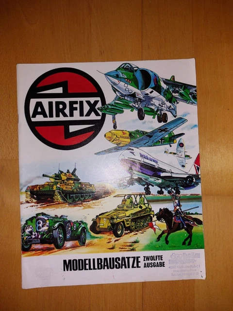 AIRFIX MODELLBAUSÄTZE 12. Ausgabe Katalog 70er Jahre EUR 39,00 ...