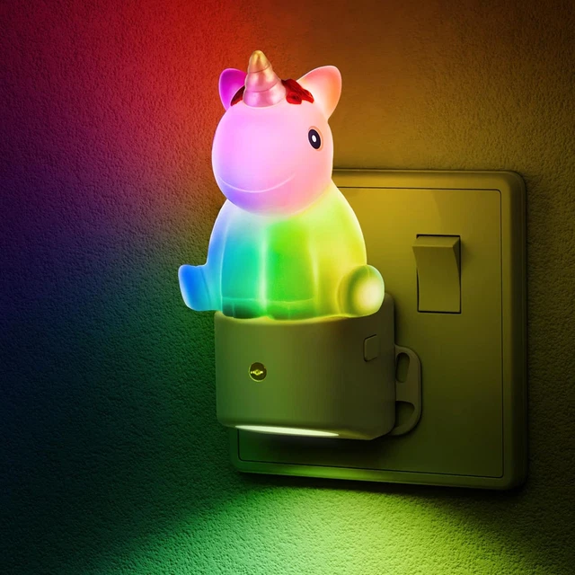 LOHAS-LED NIGHT LIGHT, 3D Cute Night Light Plug in Wall, Dusk to Dawn Sensor, Co £21.99 ...