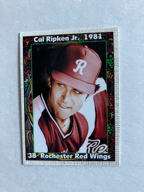 CAL RIPKEN JR. Rochester Red Wings 1981 - Superior Card Co. Ltd ...