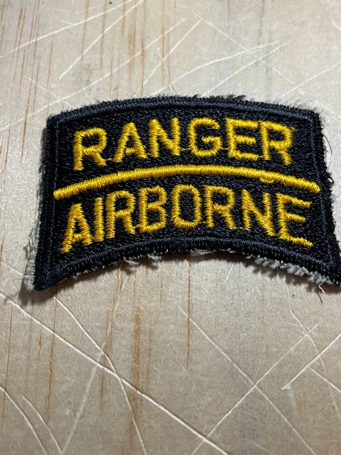 Wwii 1950s 1960s Us Army Patch Ranger Airborne Original Variant Beauty