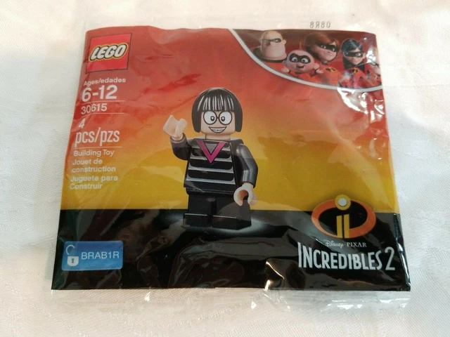 LEGO DISNEY PIXAR Incredibles 2 EDNA Mode Minifigure 30615 - NEW SEALED ...
