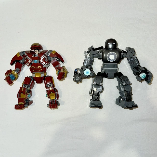 LEGO MARVEL WAKANDA Hulkbuster & Iron Monger Bundle + Bruce Banner ...