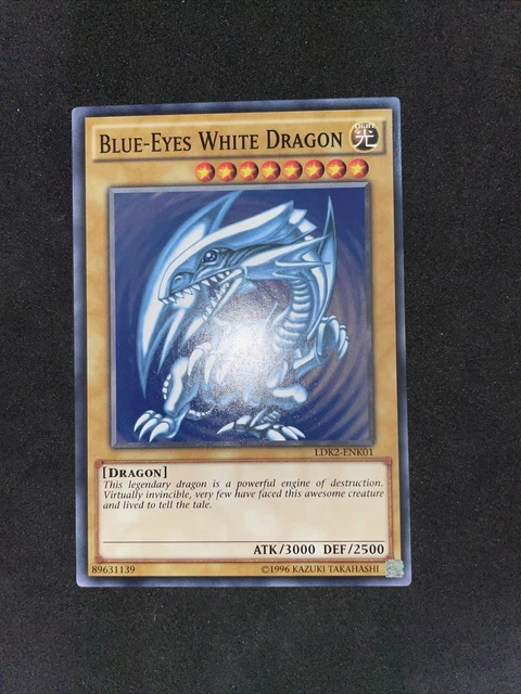 BLUE-EYES WHITE DRAGON Yu-Gi-Oh! Common Ldk2-Enk01 £5.00 - PicClick UK
