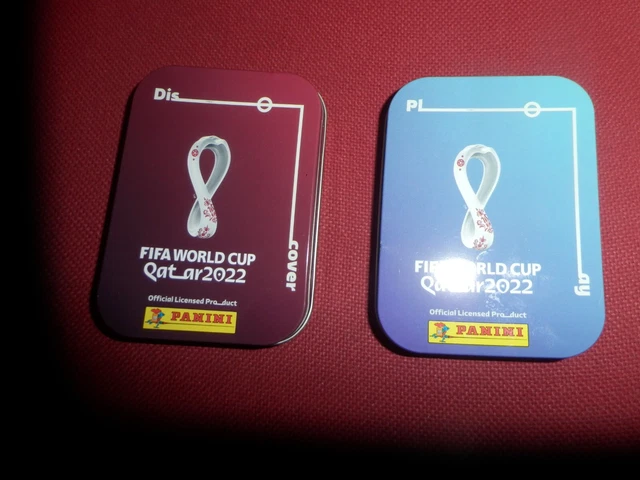 PANINI FIFA WORLD Cup Qatar 2022 - COLLECTORS EMPTY STICKER TINS ...