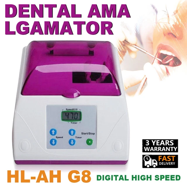 DENTAL DIGITAL AMALGAMATOR Amalgam Capsule Mixer High-Speed Lab ...