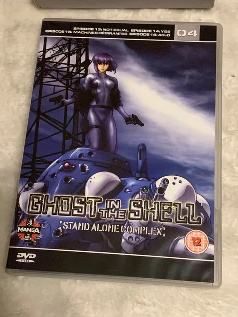 GHOST IN THE Shell - Stand Alone Complex: Volume 4 DVD (2005) Shirow Manga £1.16 - PicClick UK