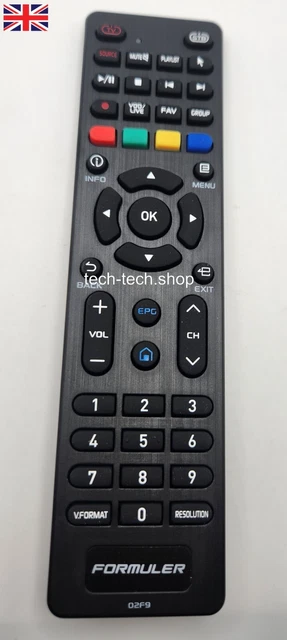 FORMULER Z SERIES Genuine Original Replacement Universal Remote Control ...