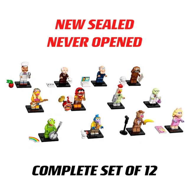 LEGO COLLECTIBLE MINIFIGURES: THE MUPPETS 71033 Complete Set of 12 *New ...