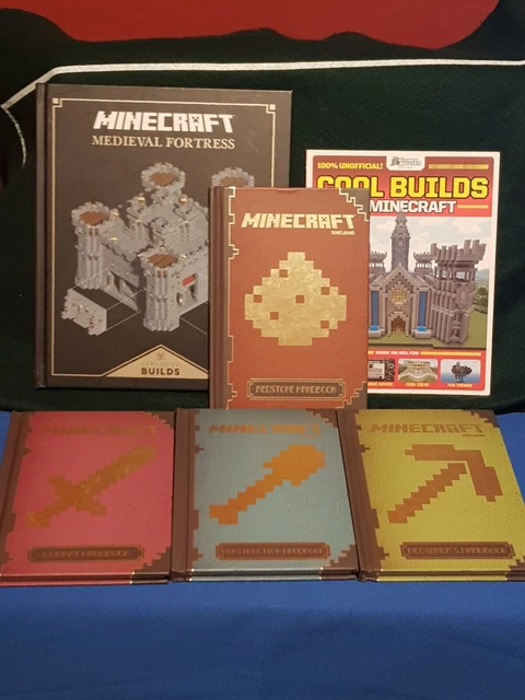 MOJANG MINECRAFT EXPLODED Medieval Fortress Cool Builds and Handbooks 6 ...