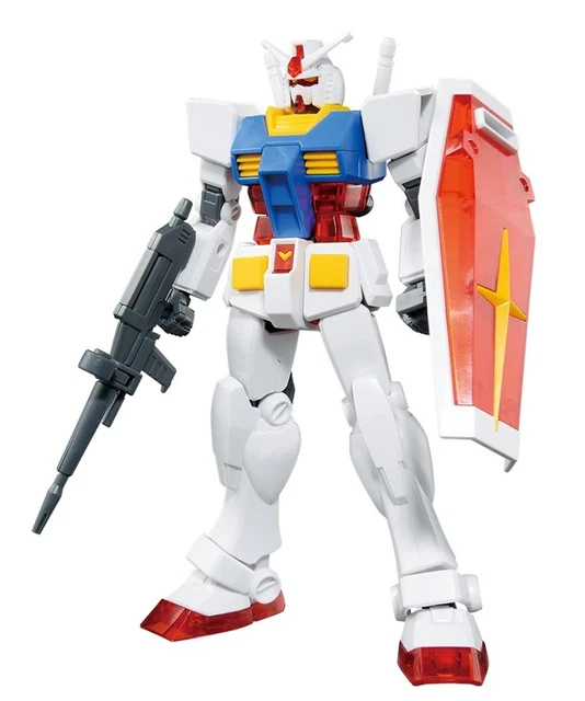 BANDAI 1/144 RX-78-2 Gundam Gunpla Entry Grade Solid Clear Reverse ...