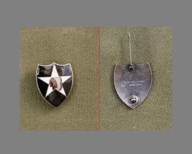 INSIGNE CREST DUI 2nd Army MEYER original WWII EUR 79,00 - PicClick FR