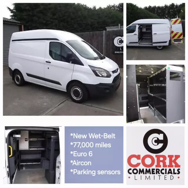 2017 17 Ford Transit Custom Swb High Roof L1h2 Trend Spec Workshop Van