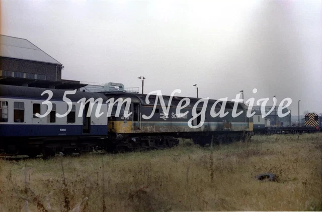BRITISH RAIL DIESEL LOCOMOTIVE 47713 DONCASTER 1988 35mm NEGATIVE ...