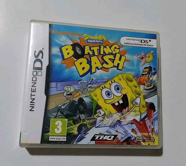 NINTENDO DS- SPONGEBOB Boating Bash (Nintendo DS) - Game - THQ PEGI 3 £ ...