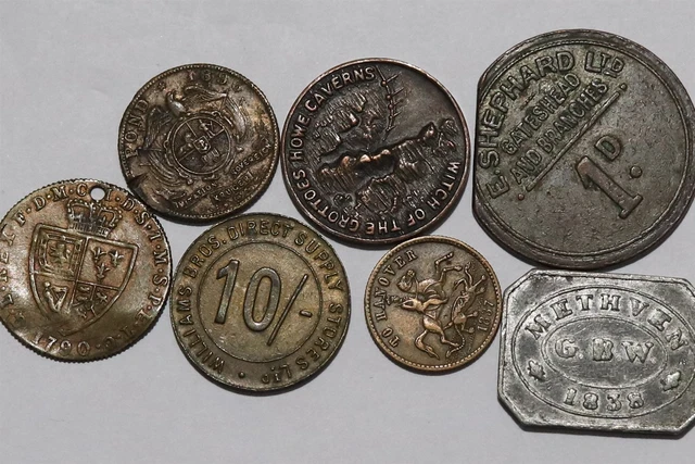 🧭 🇬🇧 UK Gb Scotland Communion Token Methven 1838 + Others Lot B87 #6 Xy13 £42.87 - PicClick UK