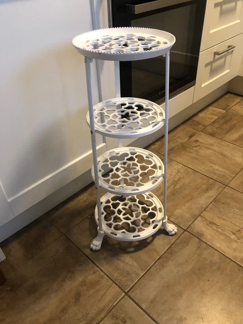 4 TIER CAST Aluminium Pan Stand By Viking £52.69 - PicClick UK