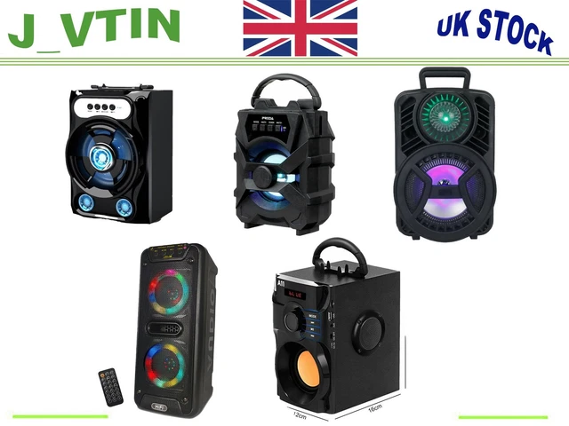 MULTIFUNCTIONAL WIRELESS BLUETOOTH Speaker Stereo Bass Radio Hands-free ...