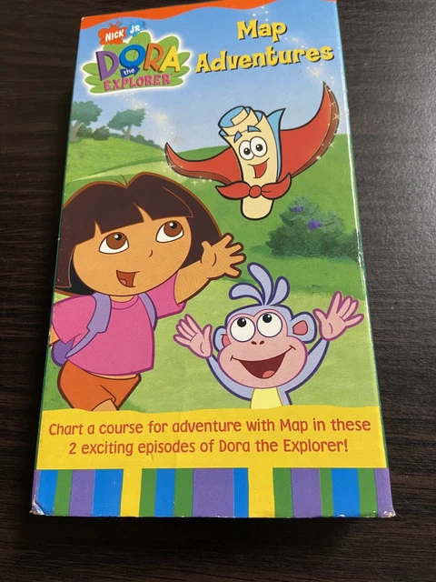 DORA THE EXPLORER Map Adventures VHS Tape 2003 Nick Jr. Nickelodeon £9. ...