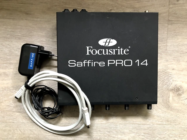 FOCUSRITE SAFFIRE PRO 14 FireWire Audio-Interface Thunderbolt ...