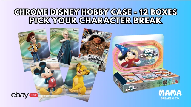 JUDY HOPPS 2025 Topps Chrome Disney Hobby 12 Box Case Break PYC $6.87 ...