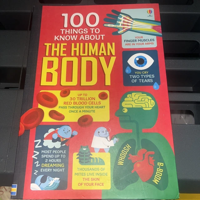 100 THINGS TO Know About the Human Body by Alex Frith, et al. Usbourne ...