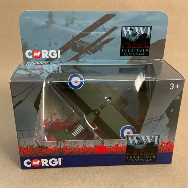 CORGI SOPWITH CAMEL Plane WWI Centenary Collection Die-Cast Model ...