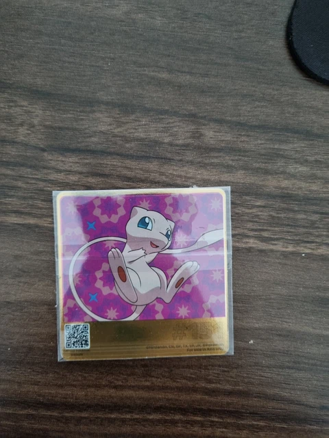 SAMMELKARTE STICKER OREO Pokémon Card Asia Mew Limitiert #151 Holo ...