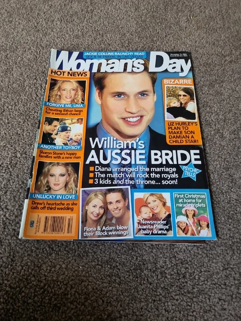 WOMAN'S DAY MAGAZINE December 2003-Elle Macpherson-Drew Barrymore ...