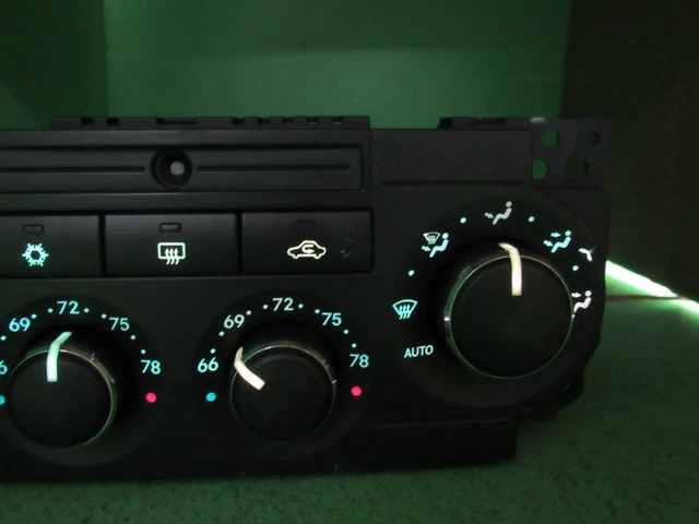 05-07 COMMANDER GRAND Cherokee A/C Auto Digital Climate Temp Control ...