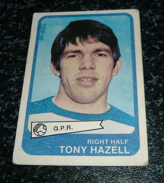 A&BC GUM FOOTBALLERS 1968 (Yellow Back) No98 - Tony Hazell, QPR £2.25 ...