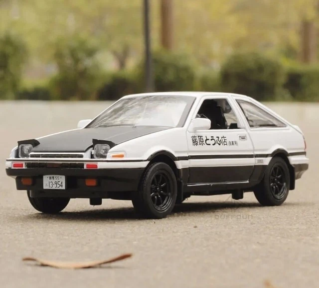 1:32 TOYOTA AE86 Sprinter Trueno Initial D Corolla Diecast JDM Toy White £14.95 - PicClick UK