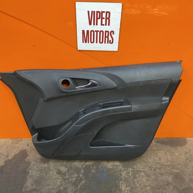 VAUXHALL MERIVA B Mk2 Interior Door Card Drivers Offside Front Black ...