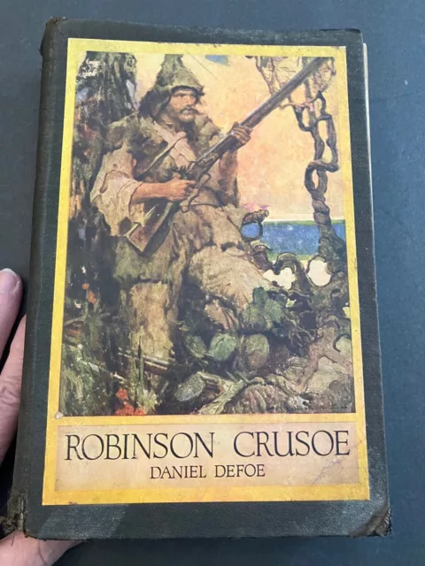 ROBINSON CRUSOE DANIEL DeFoe Illustrated by Louis & Frederick Rhead ...
