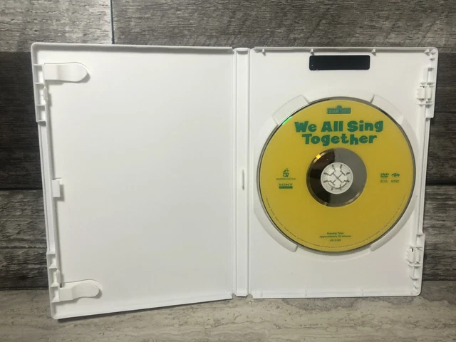 SESAME STREET WE All Sing Together DVD Kids Show 2003 Elmo Telly Harry ...