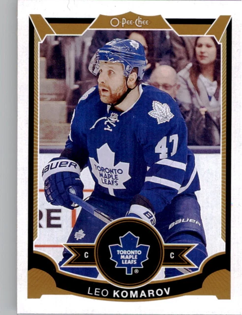 CARTE DE HOCKEY 2015-16 O-Pee-Chee Maple Leafs #120 Leo Komarov EUR 1 ...