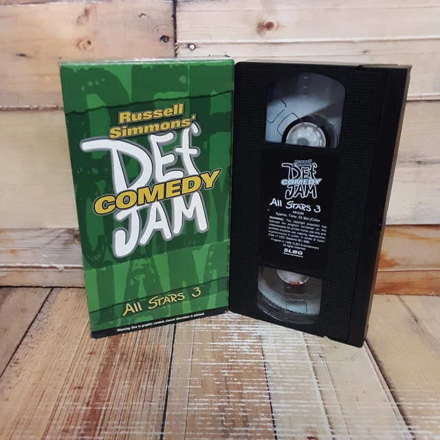 DEF COMEDY JAM All Stars 3 VHS Used Stand Up Urban Russell Simmons £8. ...