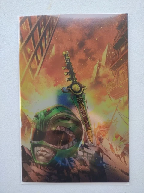 MIGHTY MORPHIN POWER Rangers: The Return #3 *FOIL* Virgin Cover ESCORZA ...